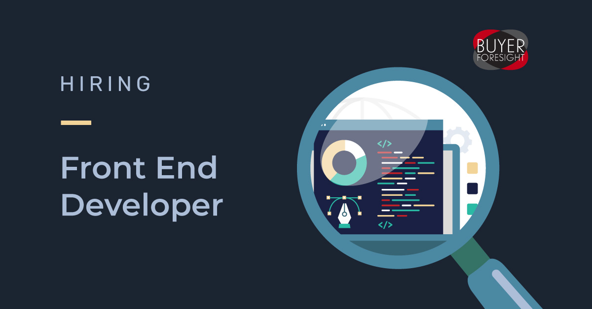 Front End Developer - BuyerForesight Careers