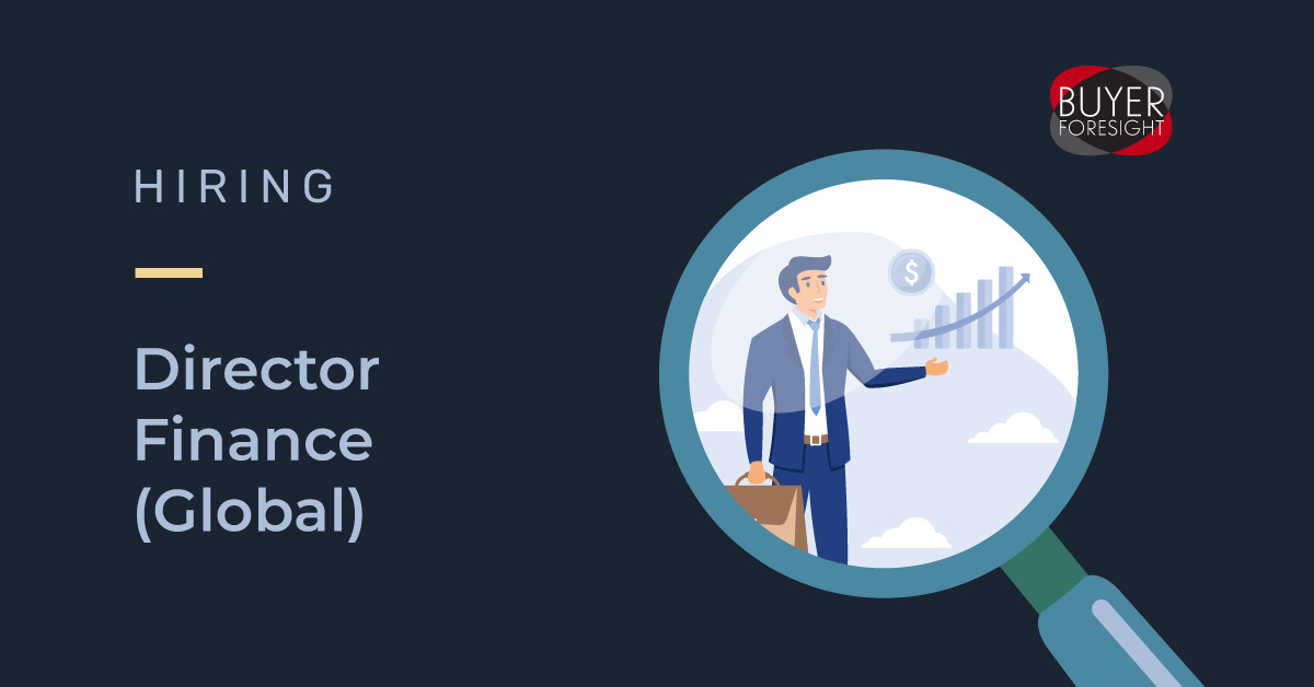 Director - Finance (Global)| Hiring | BuyerForesight